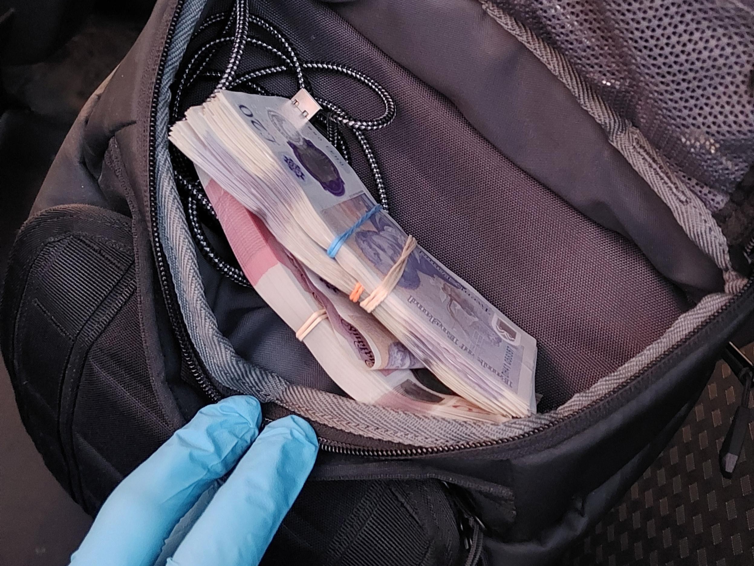 Five arrested and thousands seized in charity donation theft ...
