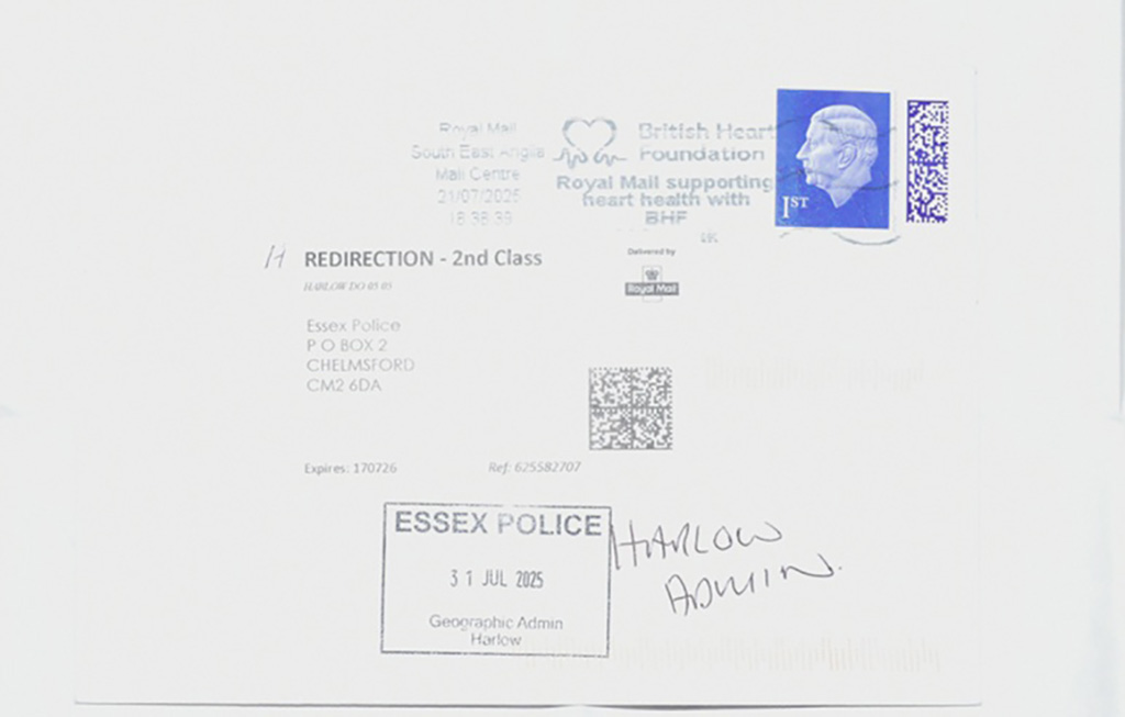 Detectives appeal to letter writer in Harlow family fire investigation ...